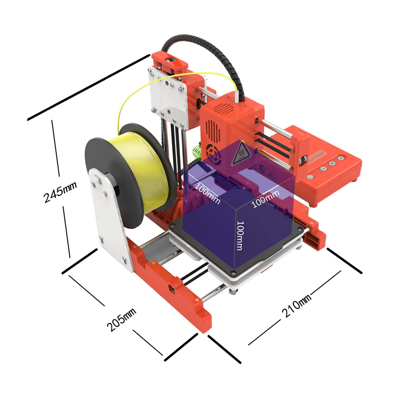 3D Printer Mini Entry Level Easythreed X1